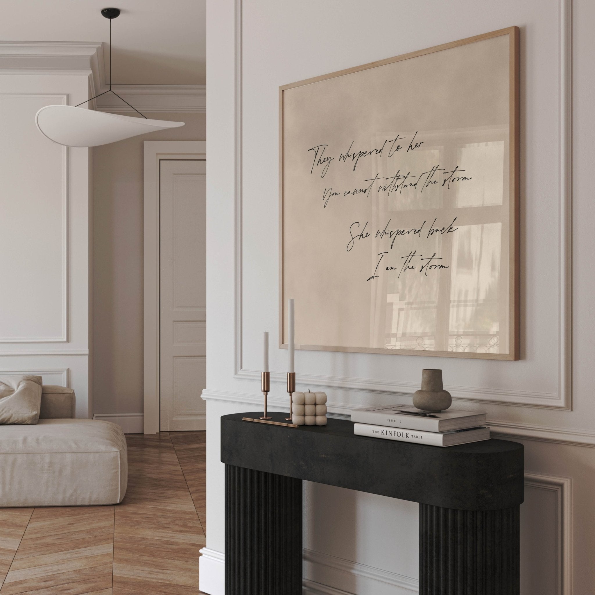 I am the Storm - Square / Neutral – AureousHome