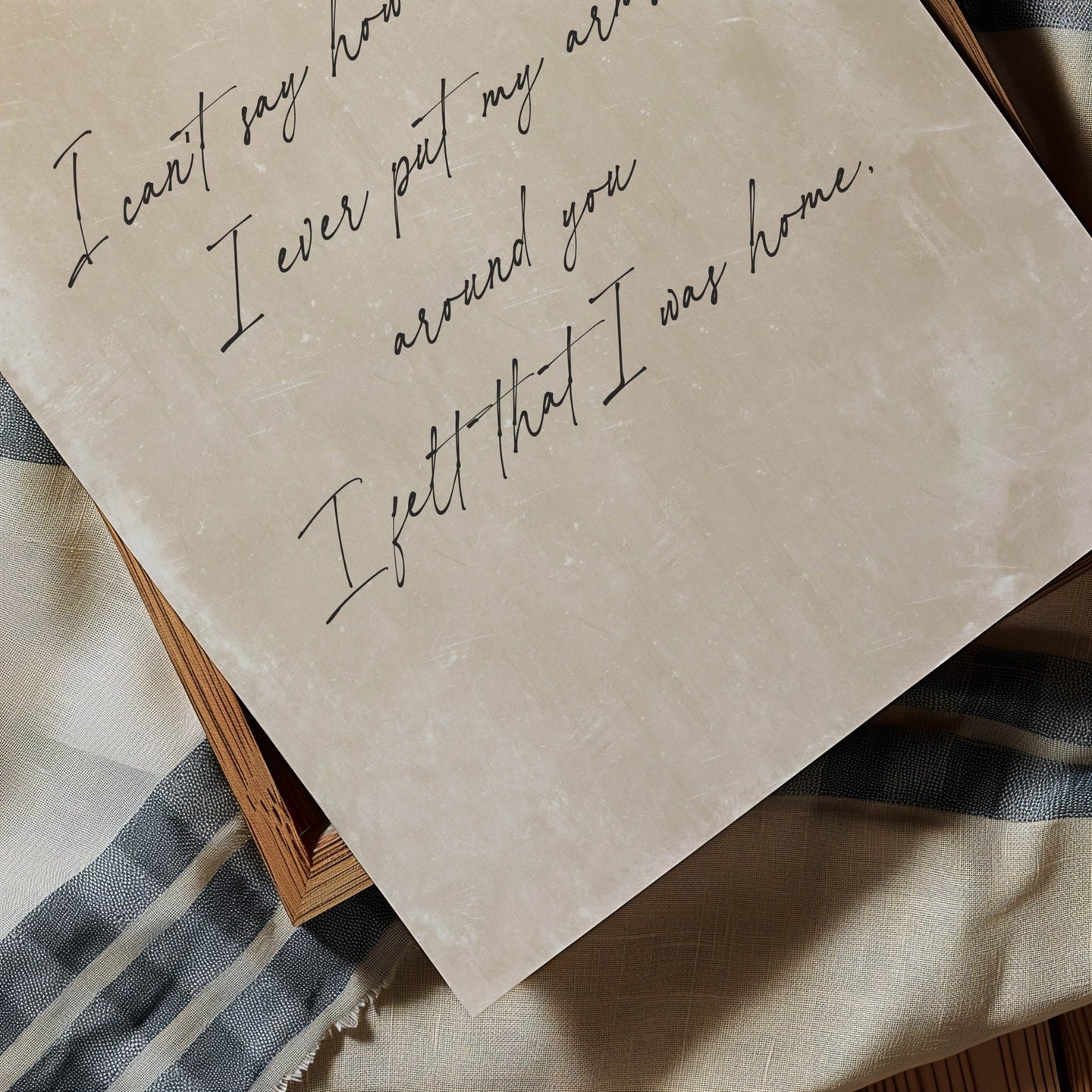 Love Letter - Parchment – AureousHome