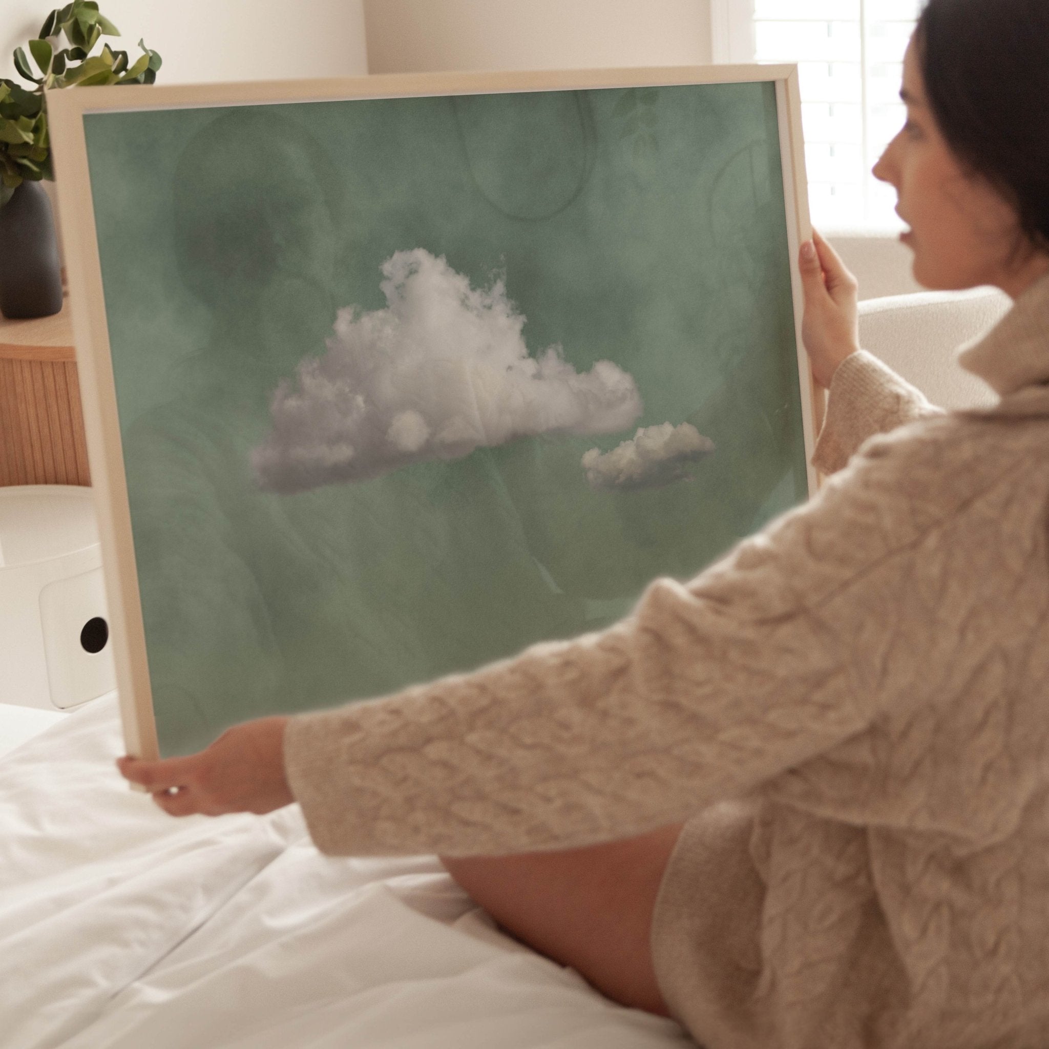 Nephele - Horizontal / Sage – AureousHome