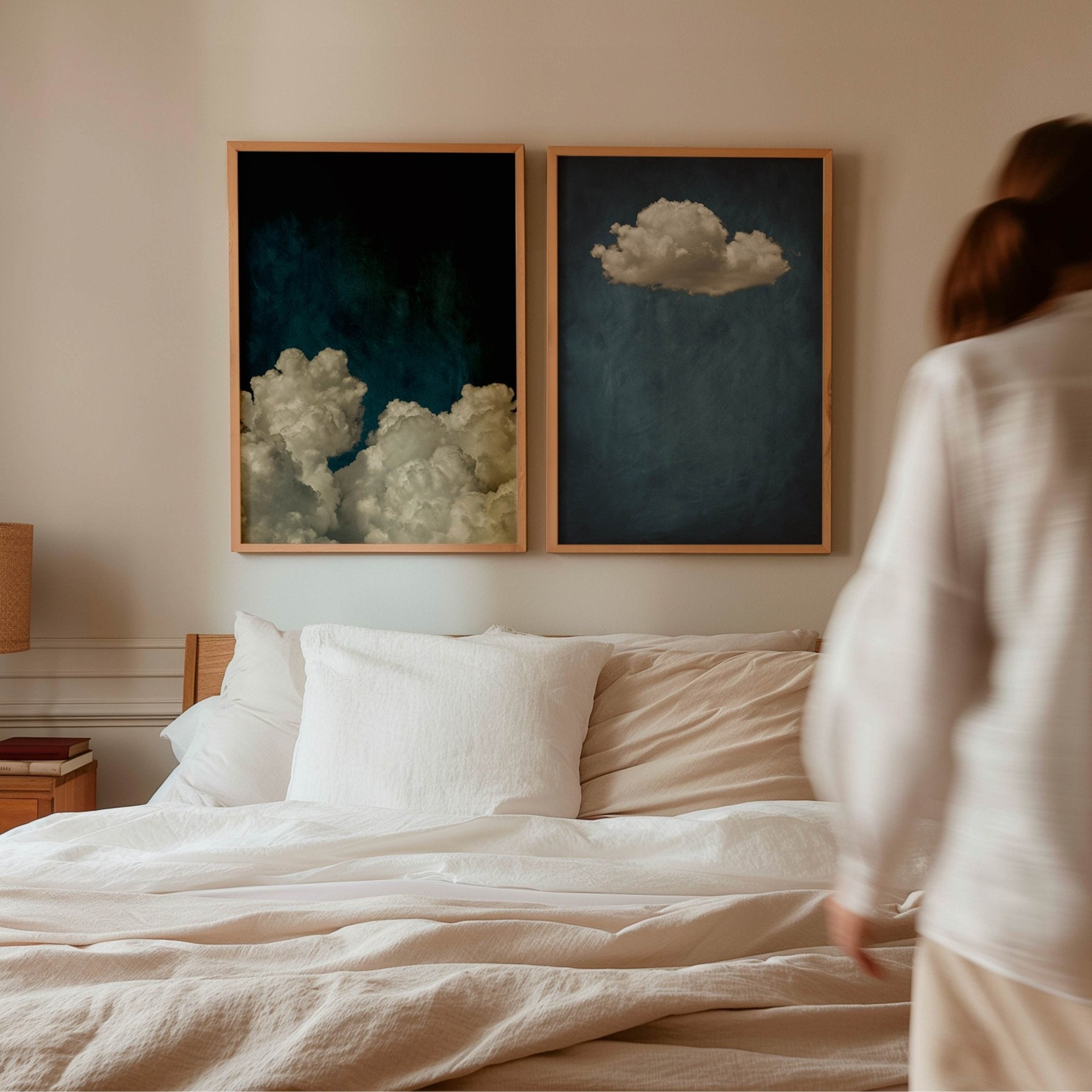 Storm Cloud Duo - Vintage Blue – AureousHome