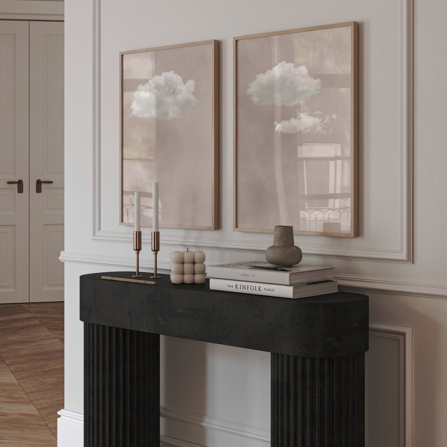 A Cloudy Sky Duo - Beige – AureousHome