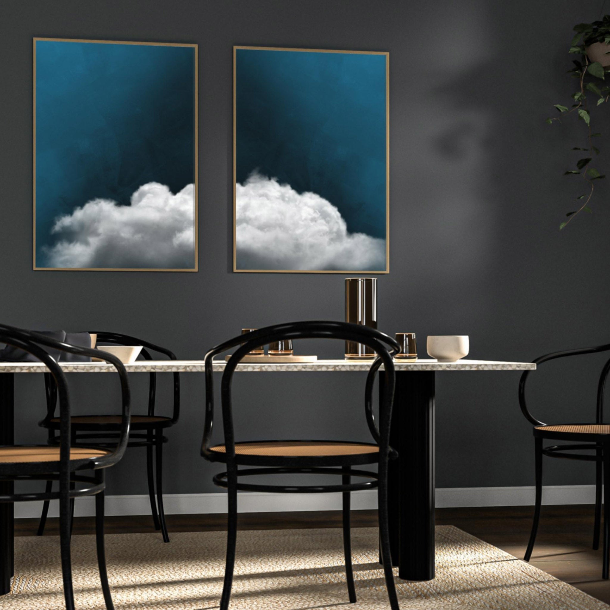 Above The Clouds Duo - Sapphire – AureousHome
