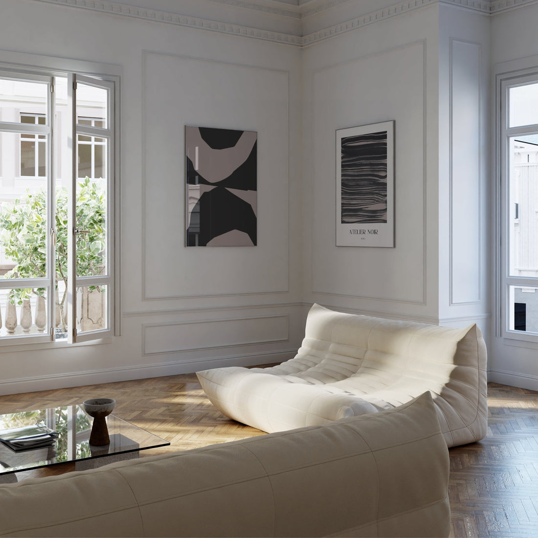 Atelier Noir Trio - Taupe – AureousHome