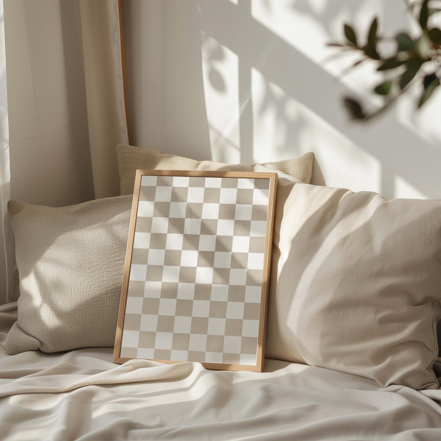 Checkerboard - Neutral – AureousHome